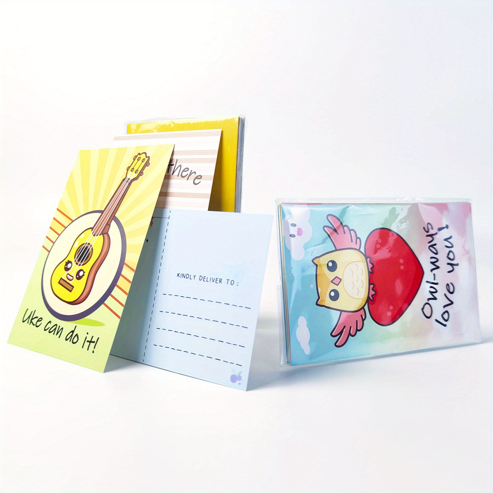 Funny Pun Postcards Pun Cards Hilarious Animals Food Cartoon - Temu