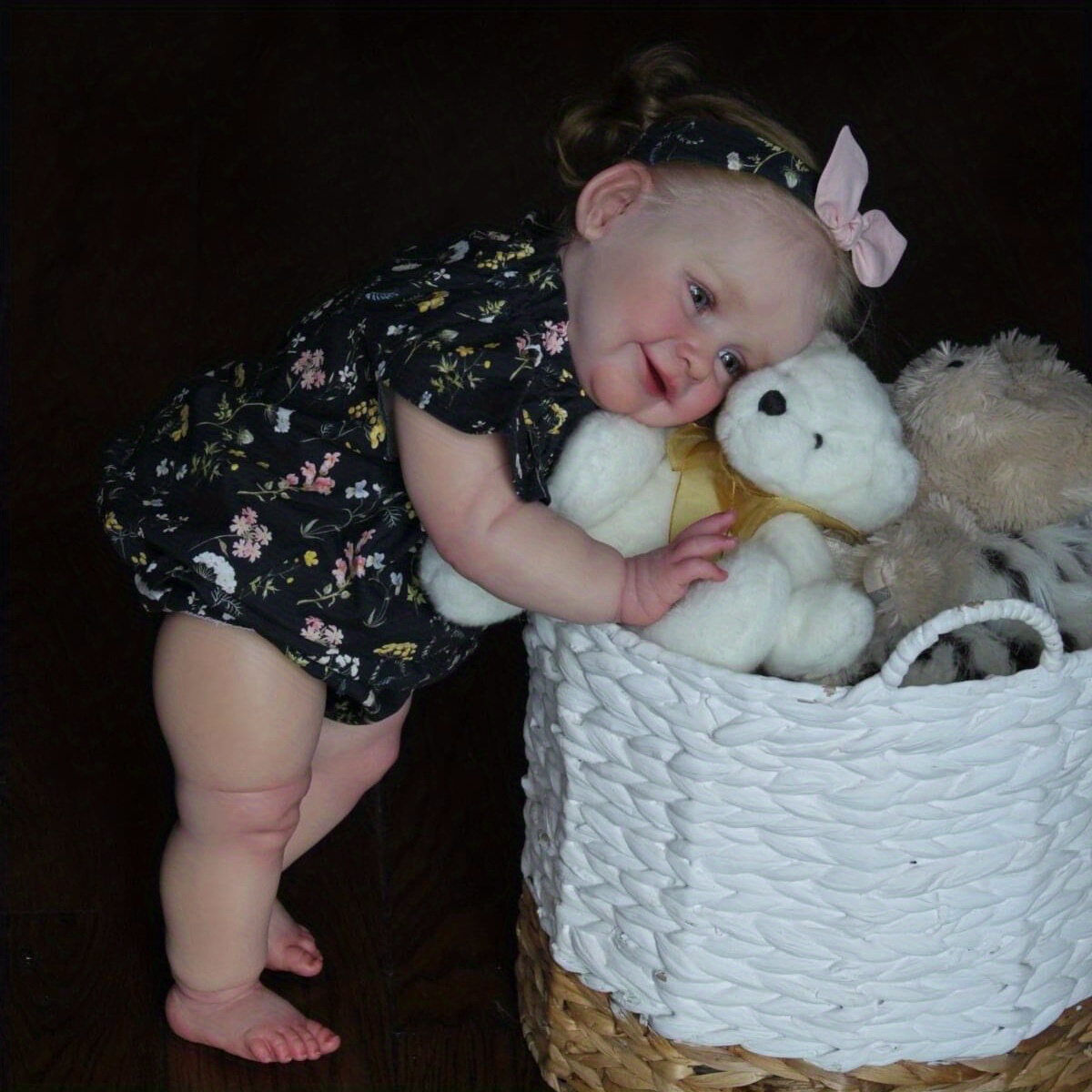 Adorable Reborn Doll Zoe Baby Doll Realistic Handmade Soft - Temu