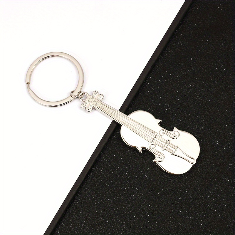 1pc Guitar Keychain For Men Multi Color Guitar Keychain For Men | Shop ...