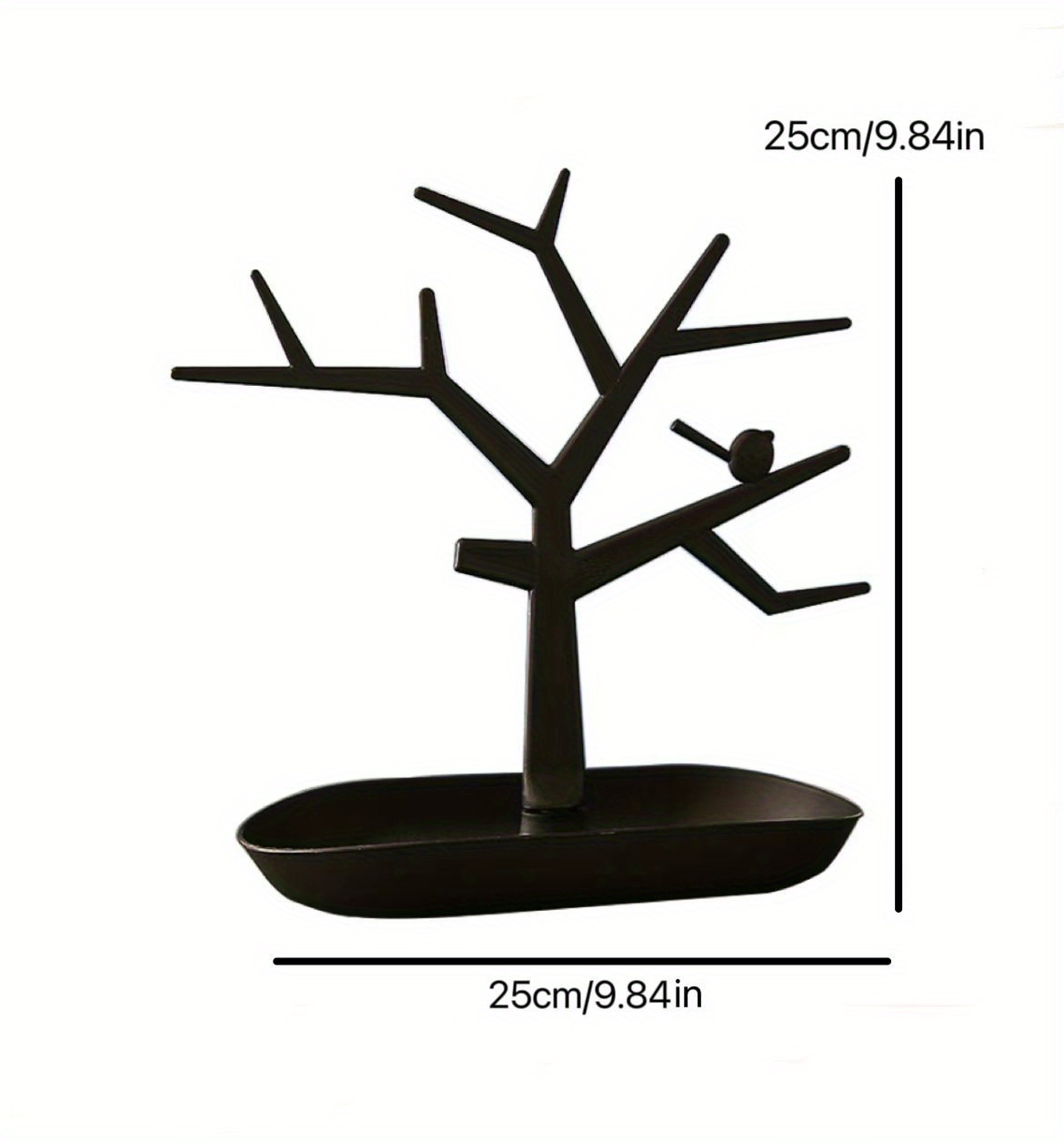 Plastic Simple Branch Jewelry Accessories Storage Rack - Temu Ireland