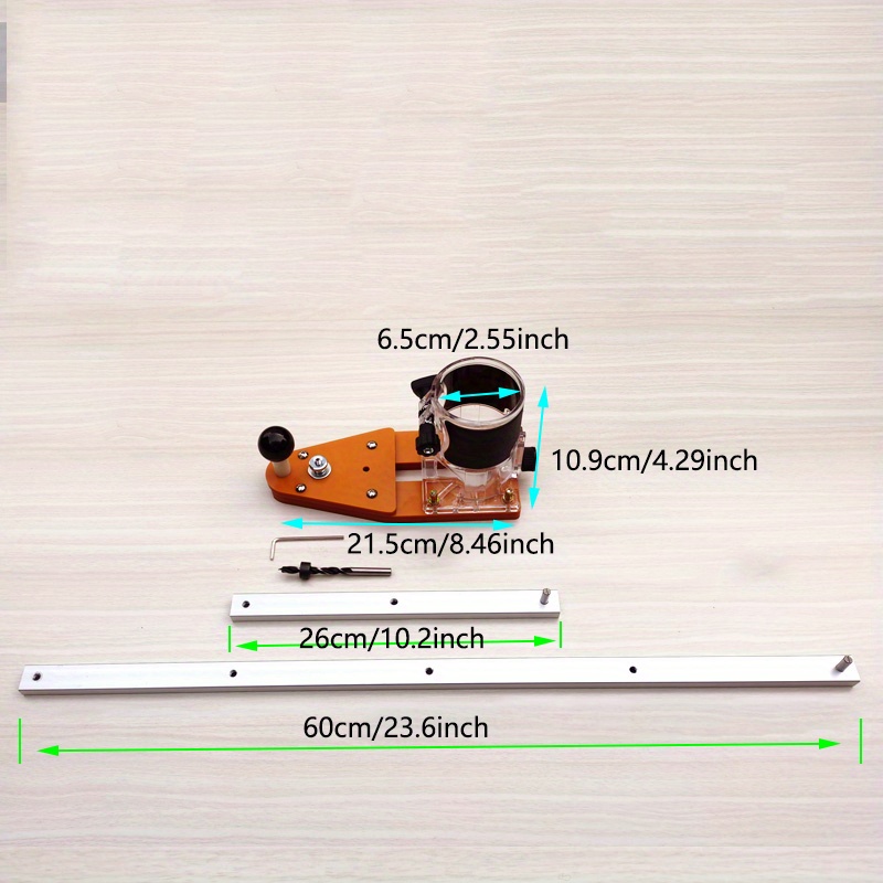 Circle Guide Kit Router Circle Cutter Jig Cutting/routing - Temu Australia