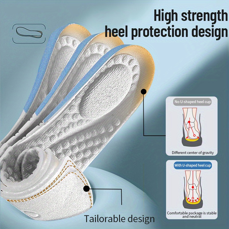 Memory Foam Insoles Shoes Sole Breathable Cushion Sport - Temu United ...