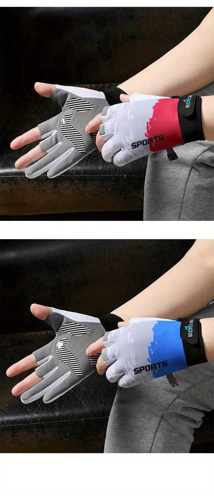 Unisex Fishing Gloves Men Women Sunscreen Non slip Wear - Temu Australia