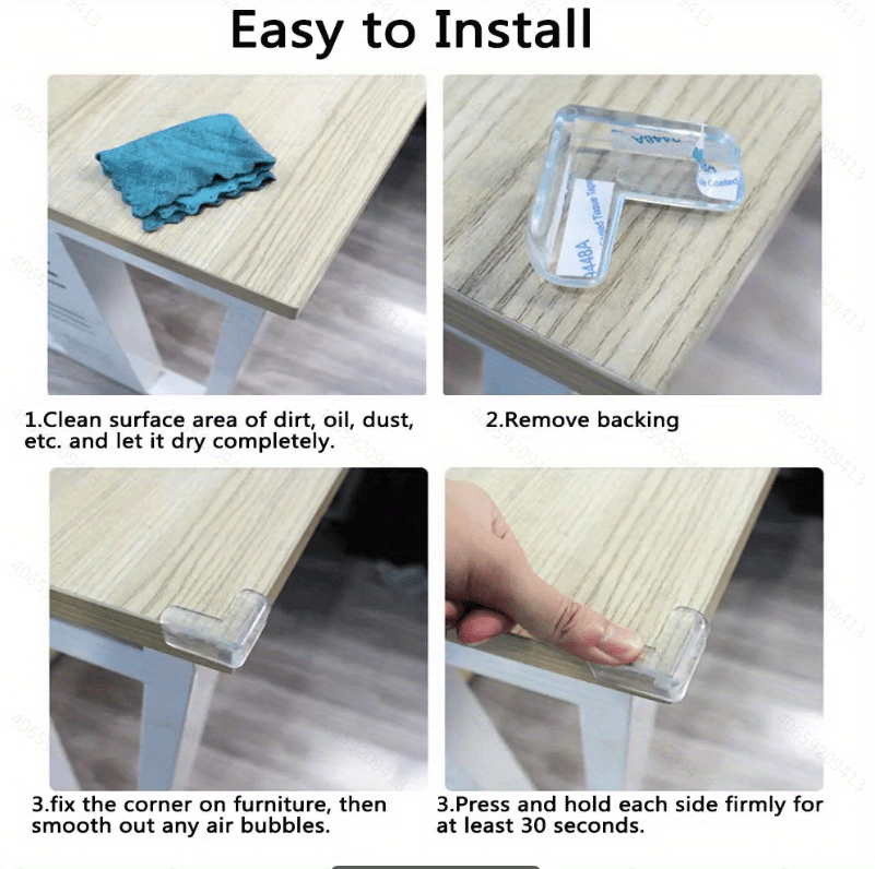 Safety Corner Protectors Guards Proofing Safety Corner Clear - Temu ...