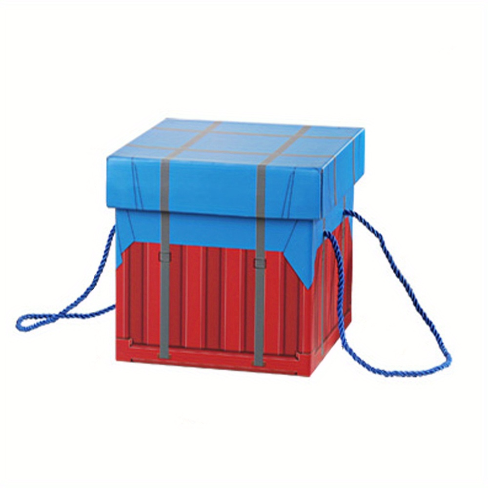 1pc Paper Box Gift Box Battlegrounds Airdrop Box Creative Gift Wrapping ...