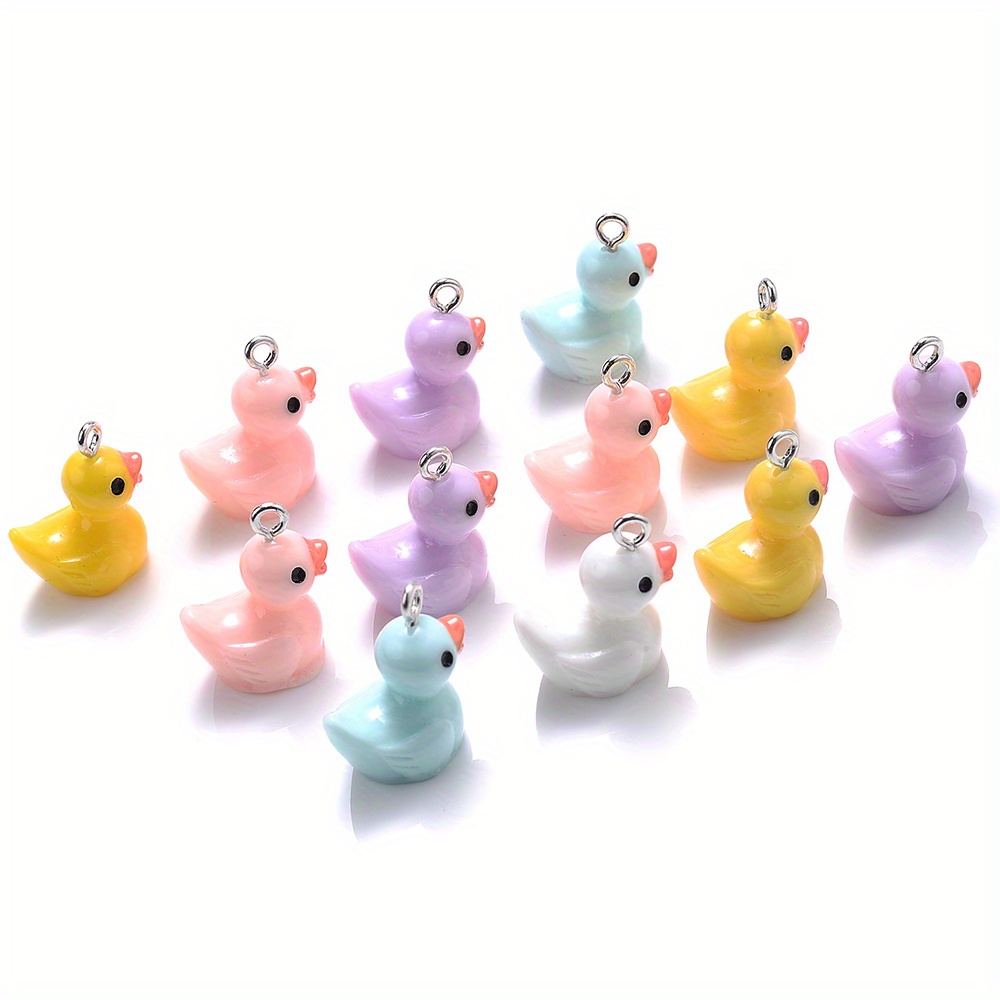 Cute Mixed Colorful Resin Animal Charms Creative - Temu Australia