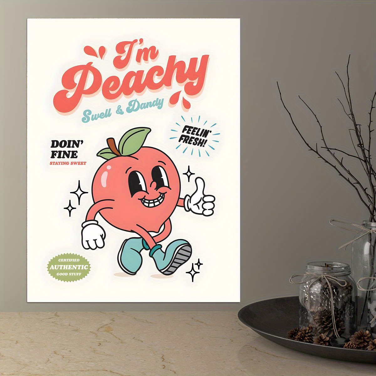 Canvas Poster 'm Character Wall Art Decor Living Room - Temu United