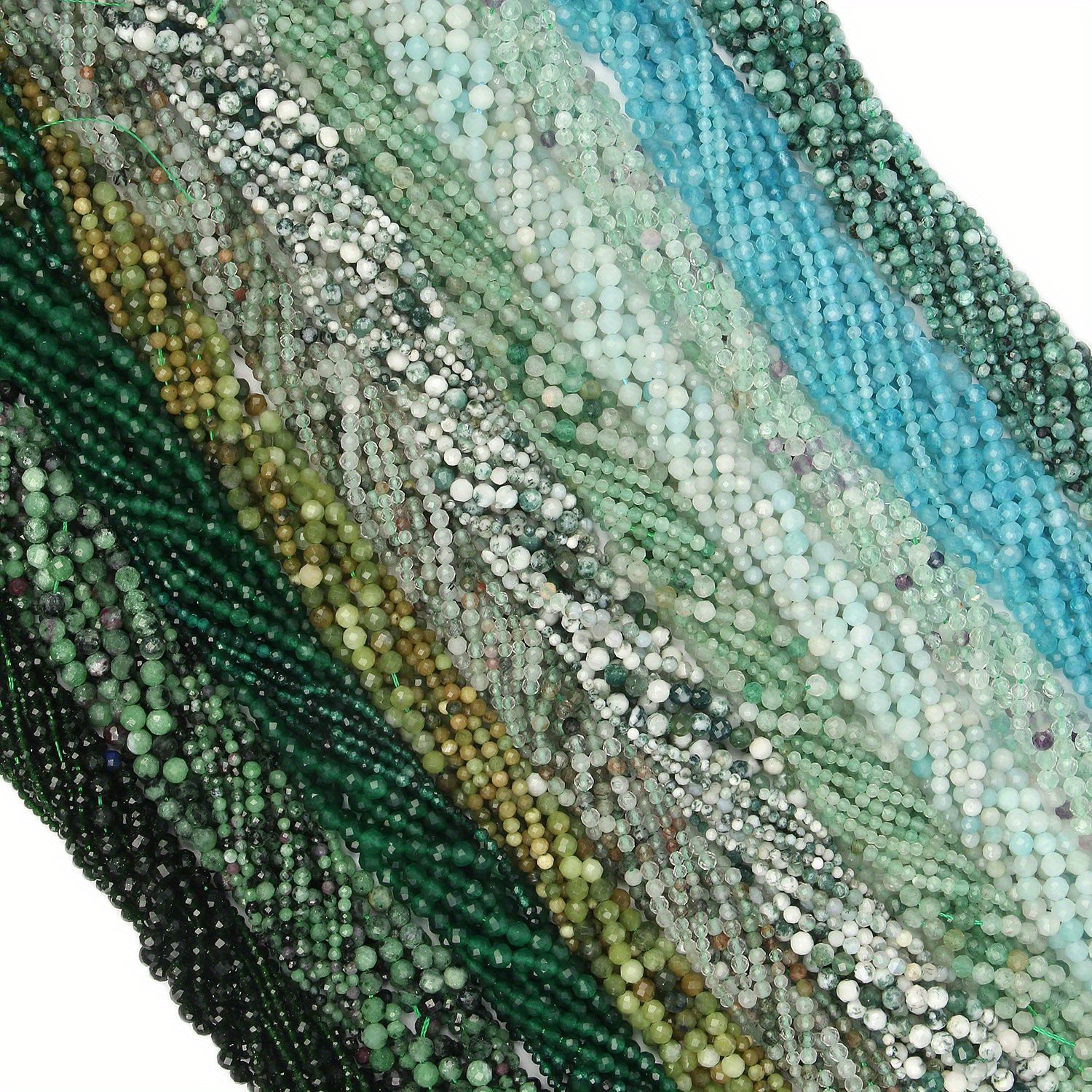 Natural Stone Small Beads Green Malachite Turquoises - Temu United Arab ...