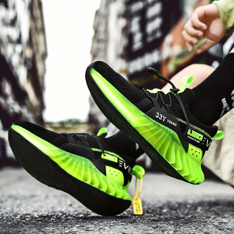 Mens Trendy Lightweight Breathable Sneakers For Running Jogging Mens ...