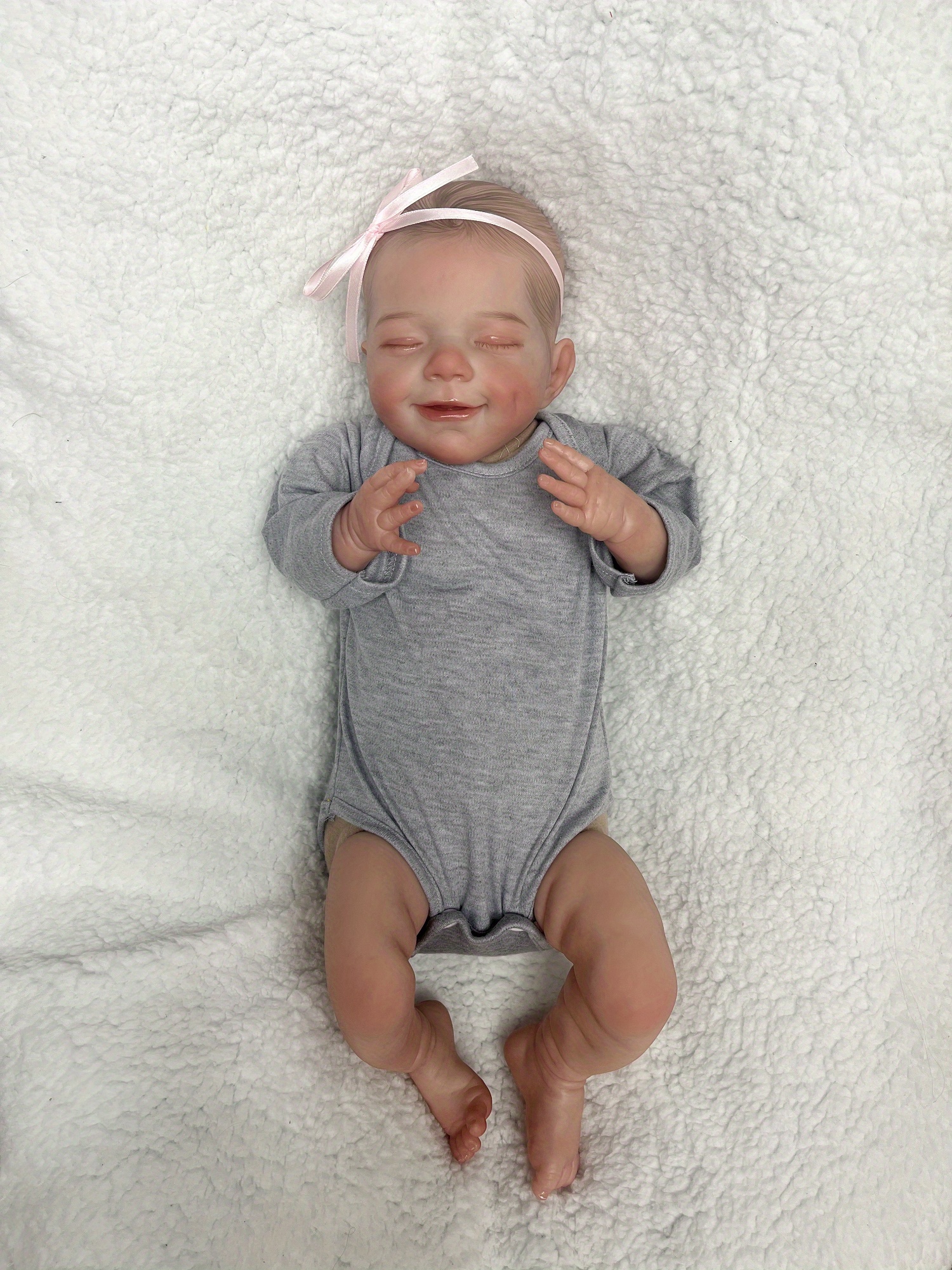 April Bebe Reborn Artist Oil Painted Skin Handmade Soft - Temu