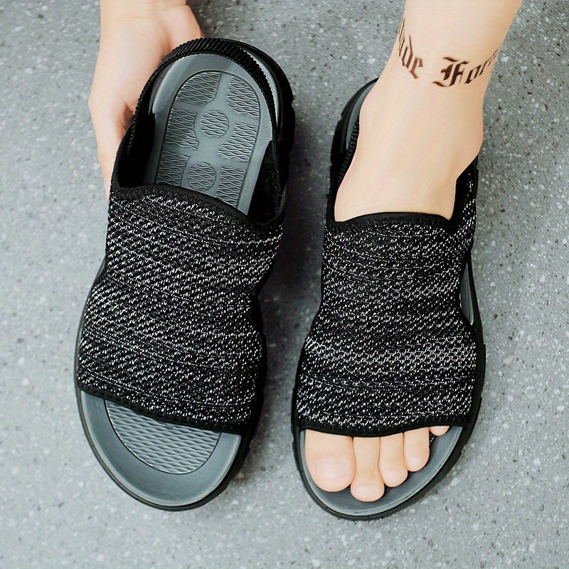 Mens Fashion Non Slip Open Toe Slides For Indoor Outdoor Home House ...