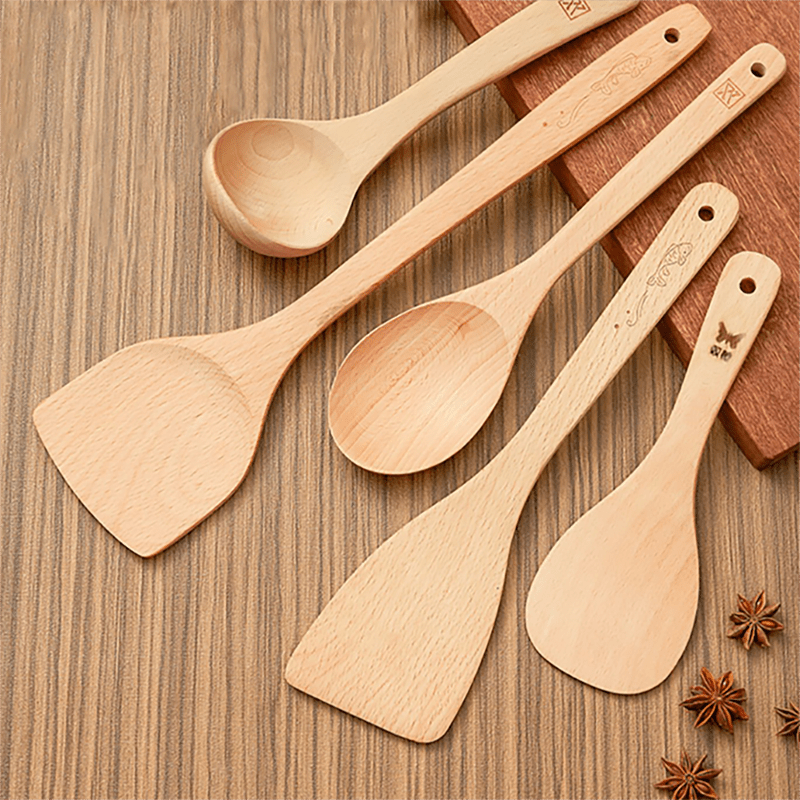 Modern Kitchen Gadgets Set: Safety Cooking Utensils Wood - Temu Ireland