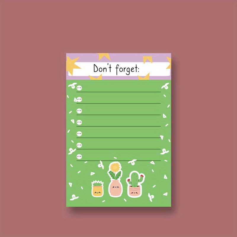 Plant Postit Notes Self Stick Notes Uncoated Oblong | Shop Now For ...