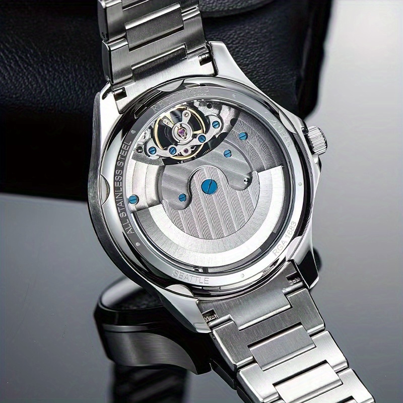 1pc Reef Tiger Mens Watch Hobo Earth Tourbillon Star Meteorite Face ...