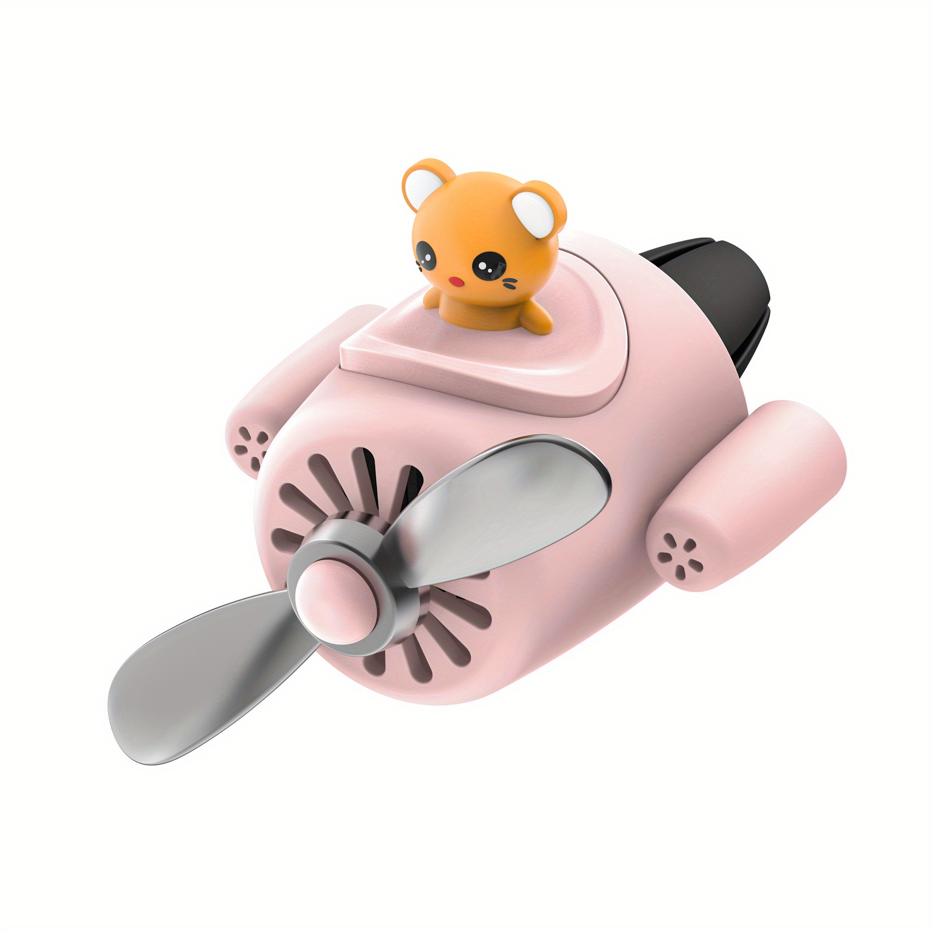 Car Cartoon Bear Car Air Outlet Fan Cool Cute - Temu New Zealand