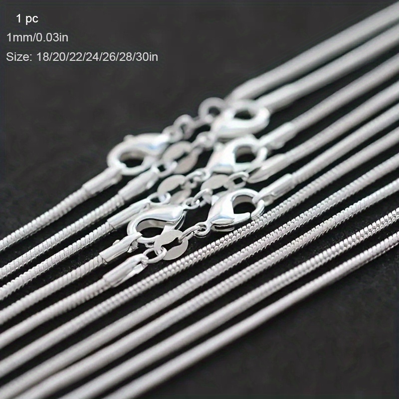 Casual Snake Necklace Collar Chain Couple Pendant - Temu