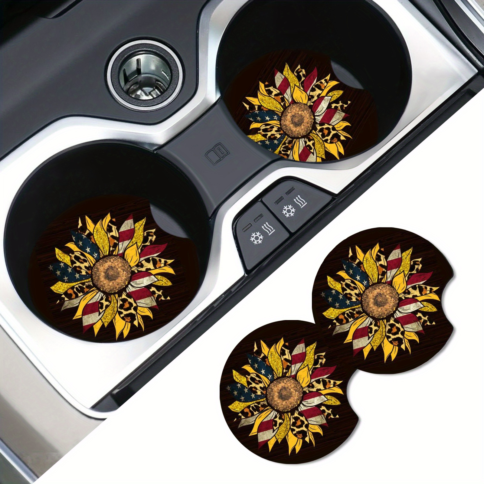 Absorbent Auto Drink Use Color Coasters Mats Vehicle Car - Temu Ireland