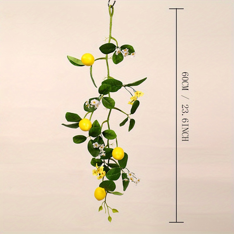 Artificial .6 "lemon Flower Vine Hanging Outdoor - Temu