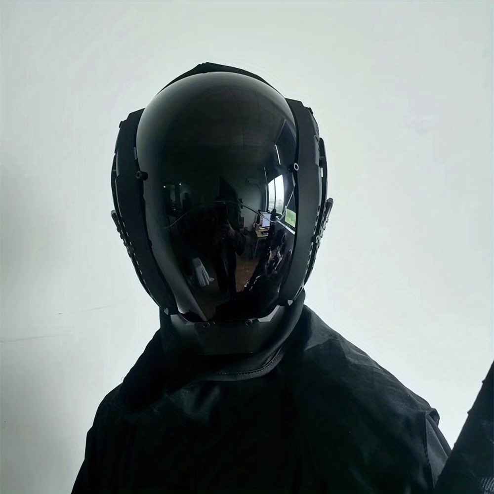 Cool Role Play Face Mask Futuristic Cool Helmet Mechanical Science ...