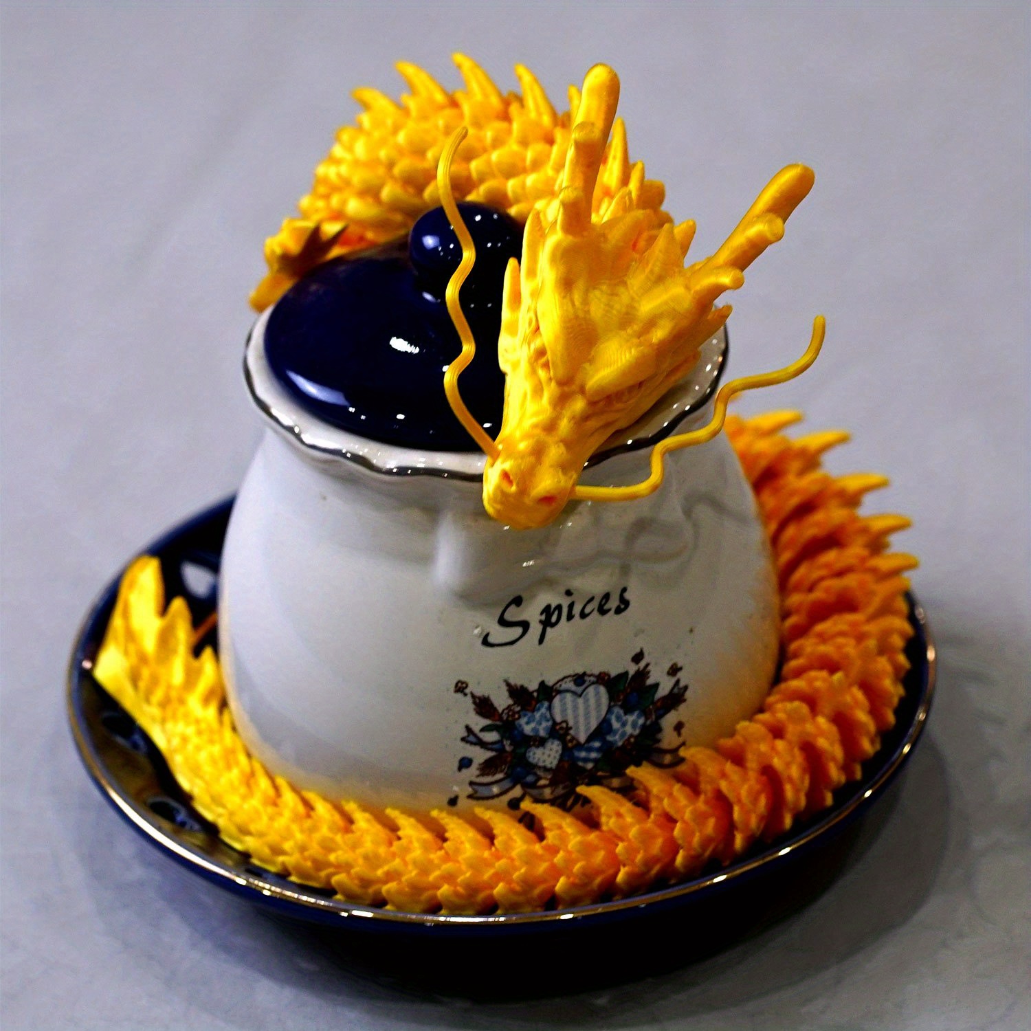 Handcrafted Red Copper 3d Dragon Toy God Dragon Joint - Temu