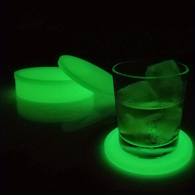Silicone Coaster Luminous Coaster /yellow Non slip Mat - Temu Canada
