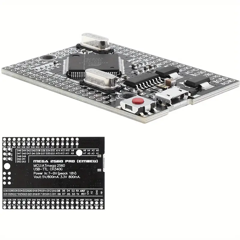 Mega 2560 Pro Embed Ch340g Atmega2560 16au Pro Mega Module Temu