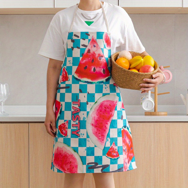 summer style apron watermelon sunflower butterfly - Temu Australia