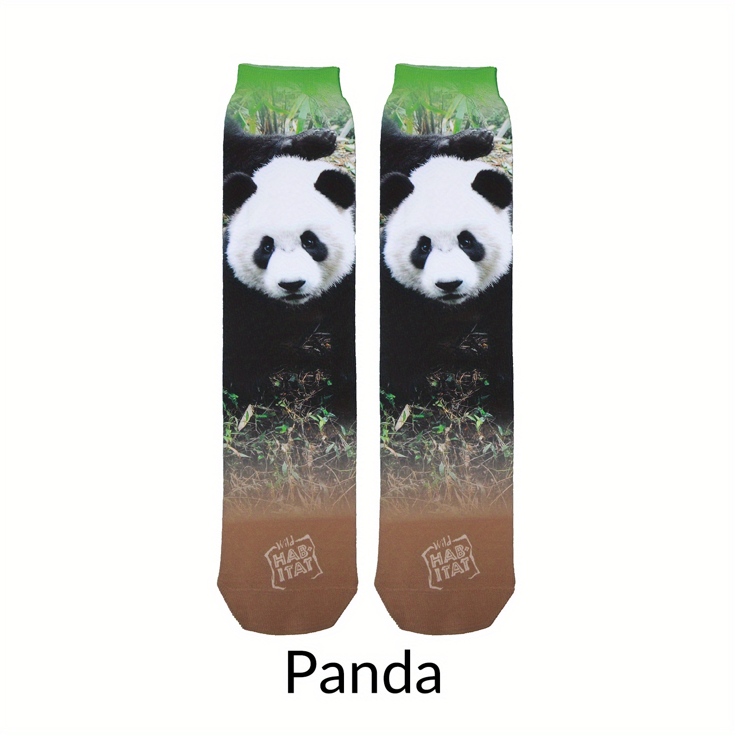 Cute Animal Pattern Unisex Crew Socks Couples Perfect Gift - Temu ...
