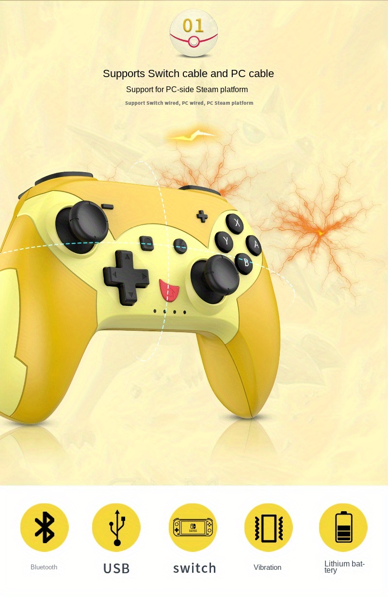 Switch Controller Wireless Vibration Macro Editing - Temu Australia