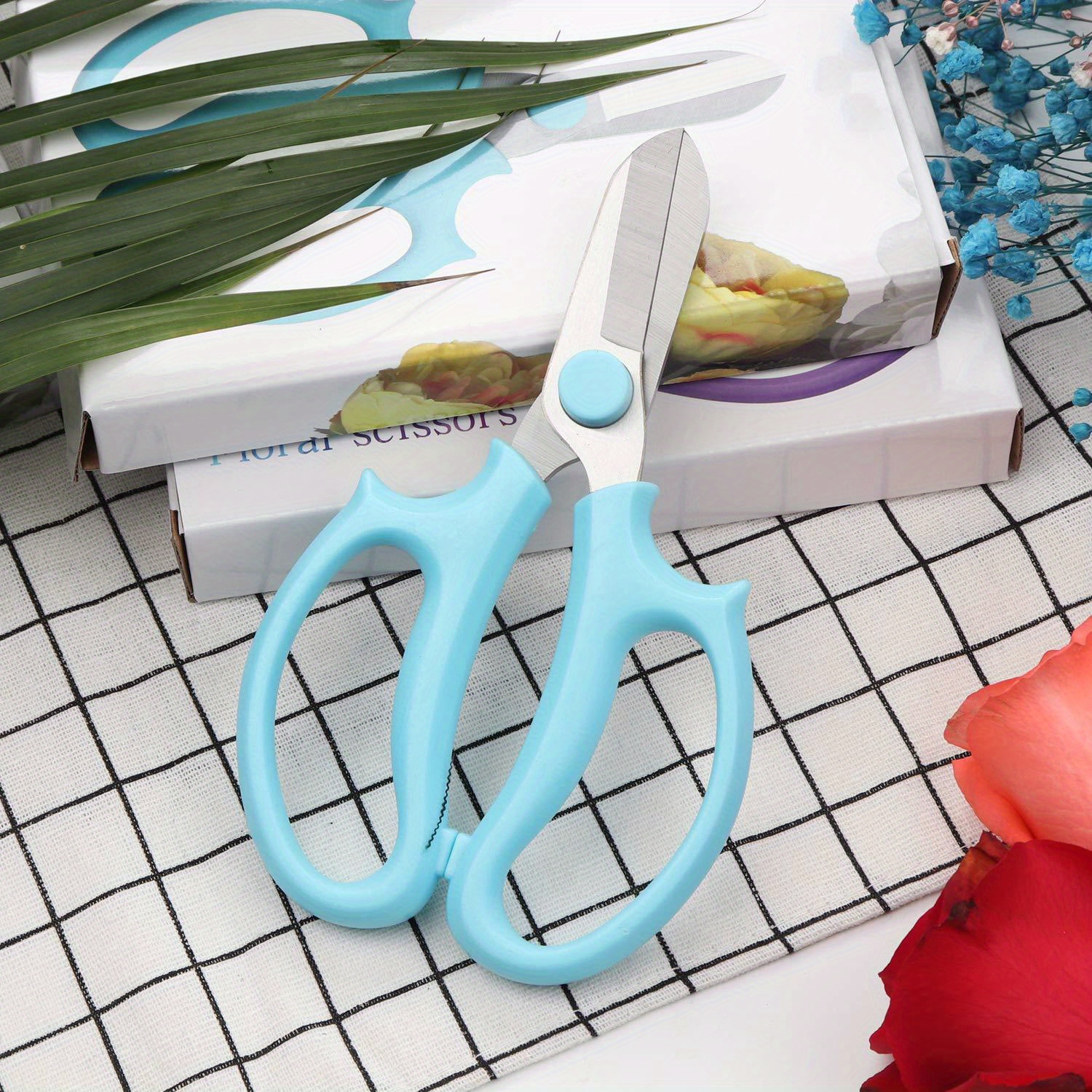 Garden Scissors Floral Shears Professional Flower Scissor - Temu New ...