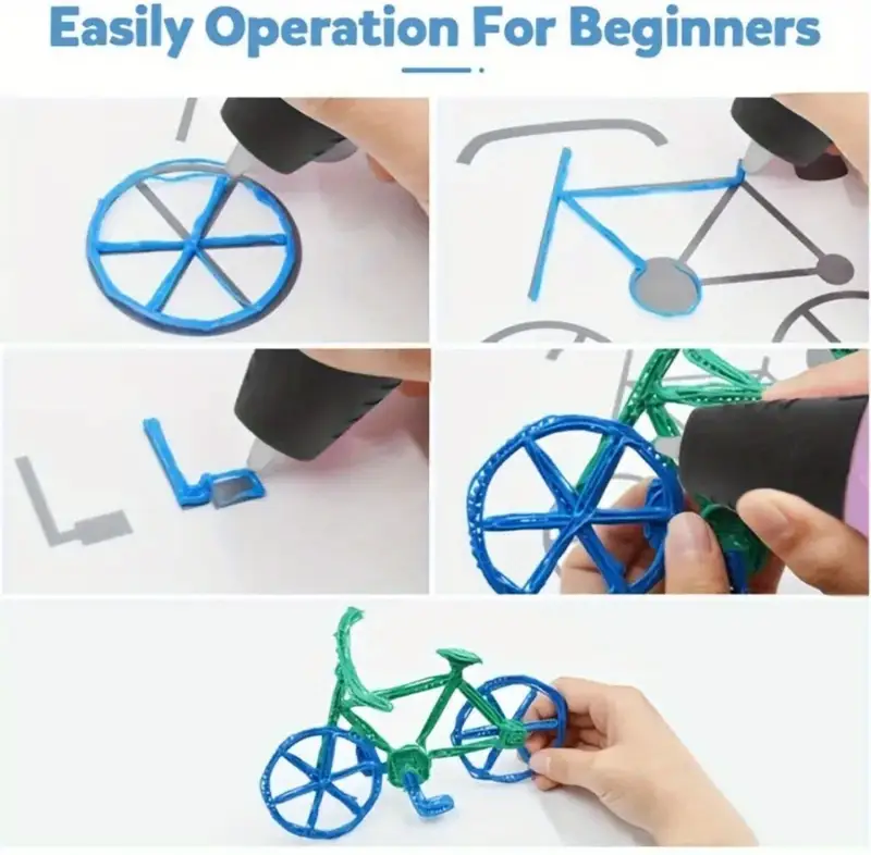 Printing Pen Set 3d Diy 3d Printing Pen Crafting Doodle Pla - Temu Printing Pen Set 3d Diy 3d Printing Pen Crafting Doodle Pla - Temu