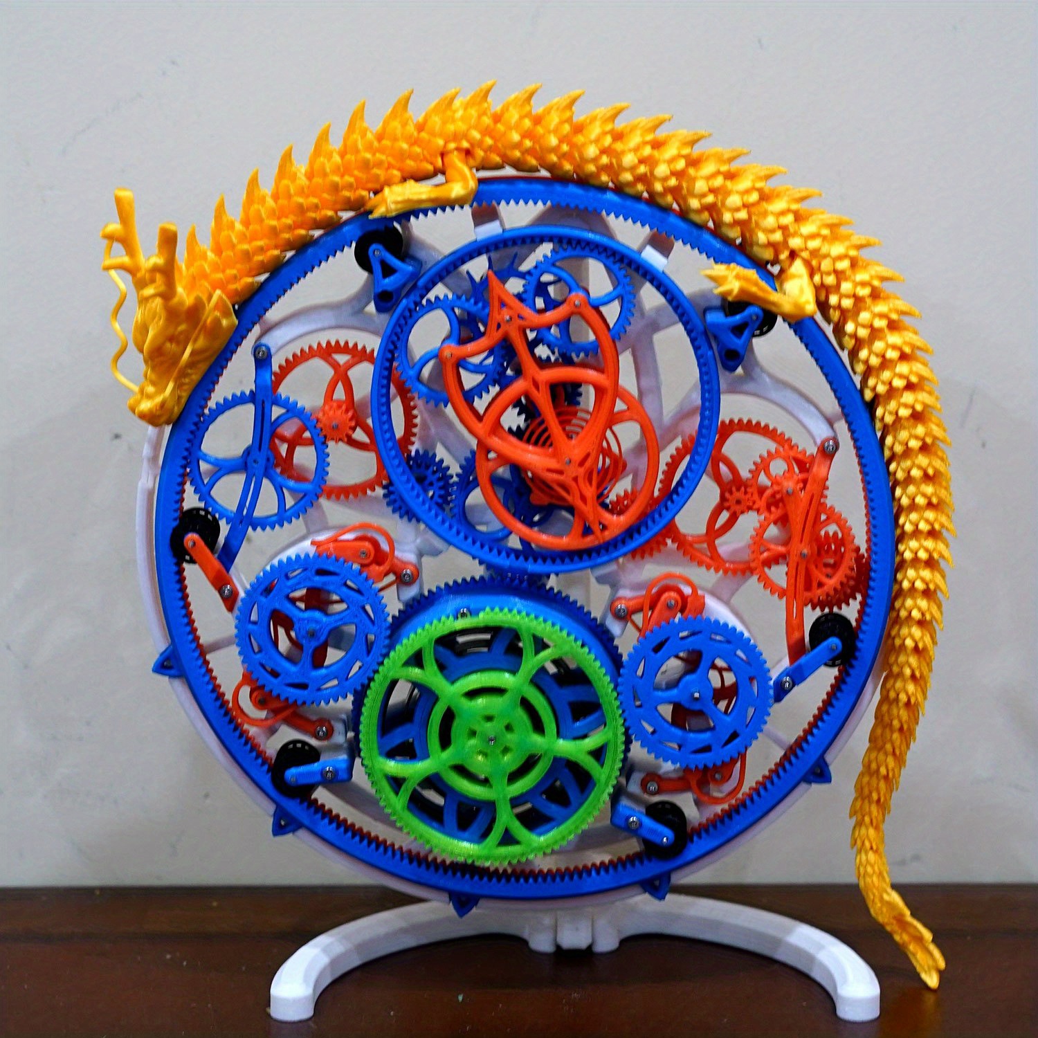 Handcrafted Red Copper 3d Dragon Toy God Dragon Joint - Temu