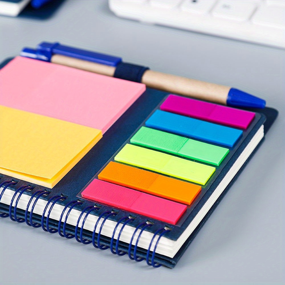 Brown Paper Coil Notebook Color Sticky Notes Paper - Temu Norway