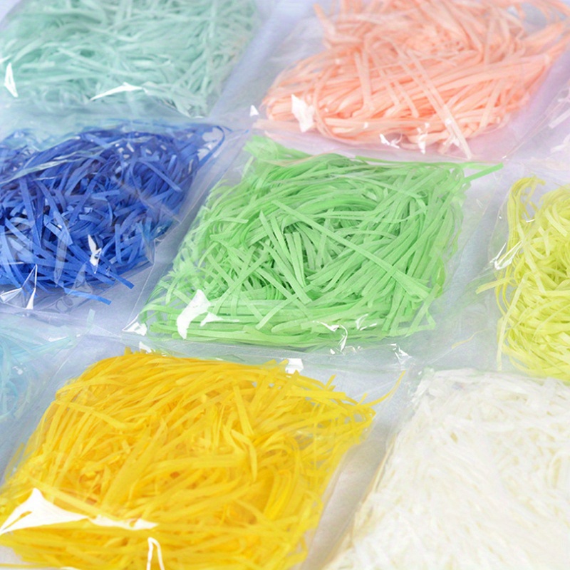 Colorful Shredded Crinkle Paper Diy Gift Boxes Party Decor - Temu Canada