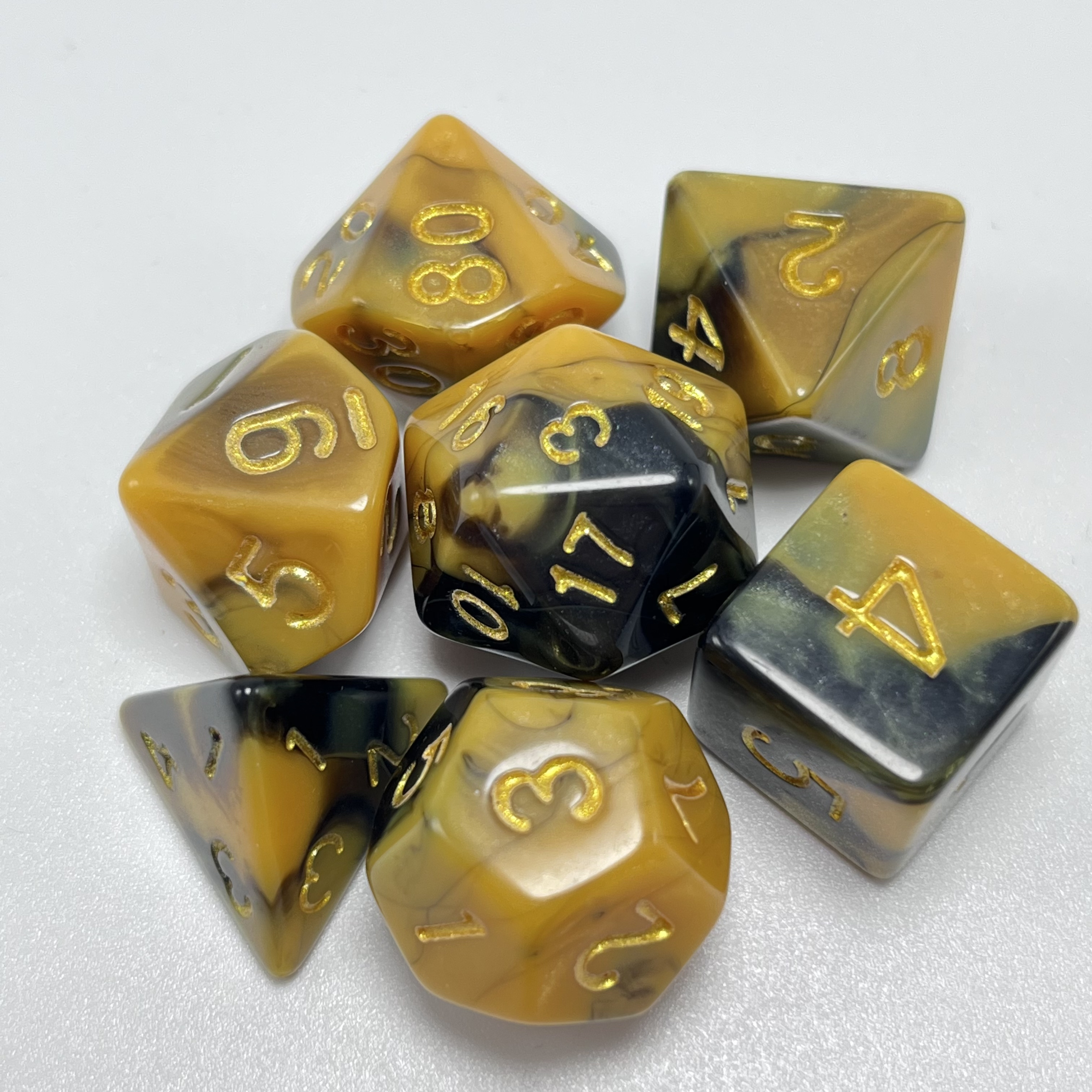 ゲームダイスセット多面体赤黒ダイスセット DND RPG MTG テーブルゲーム D4 D6 D8 D10 D12 D2 - Temu Japan