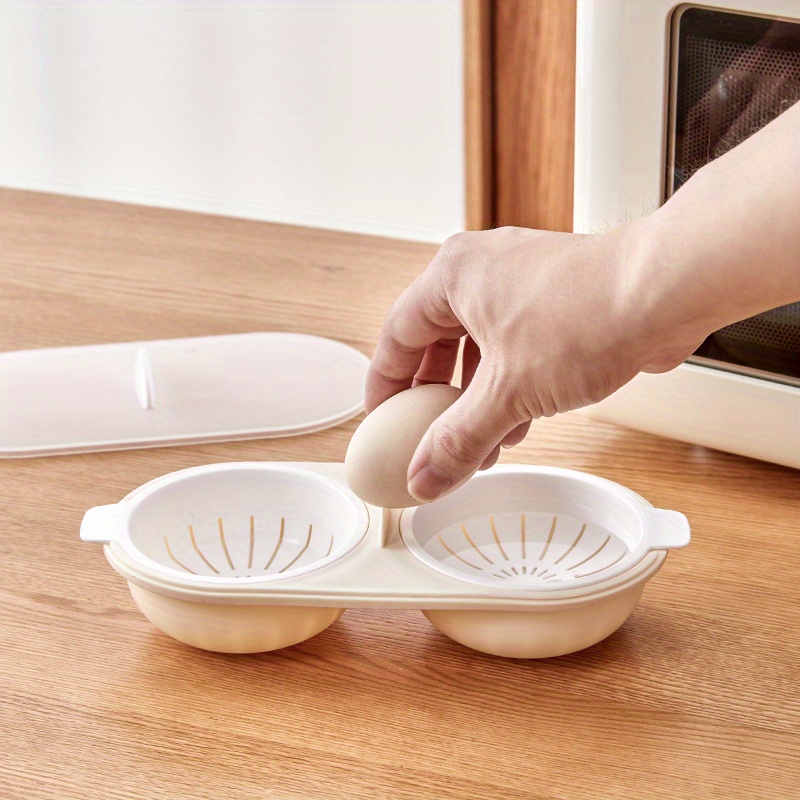 Poached Mould Microwave Egg Cooker Plastic Draining Egg - Temu
