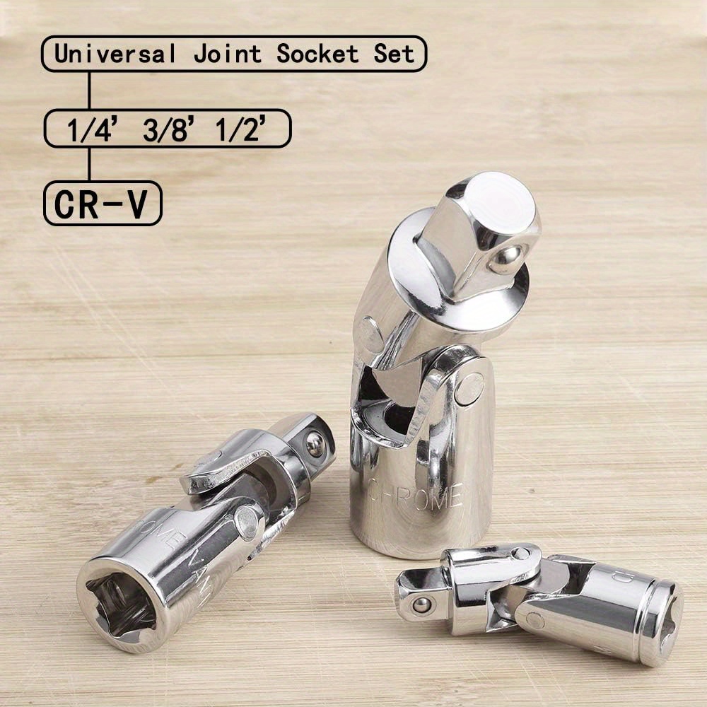 Upgrade Your Toolbox With This Universal Connector Socket Set - Chrome ...