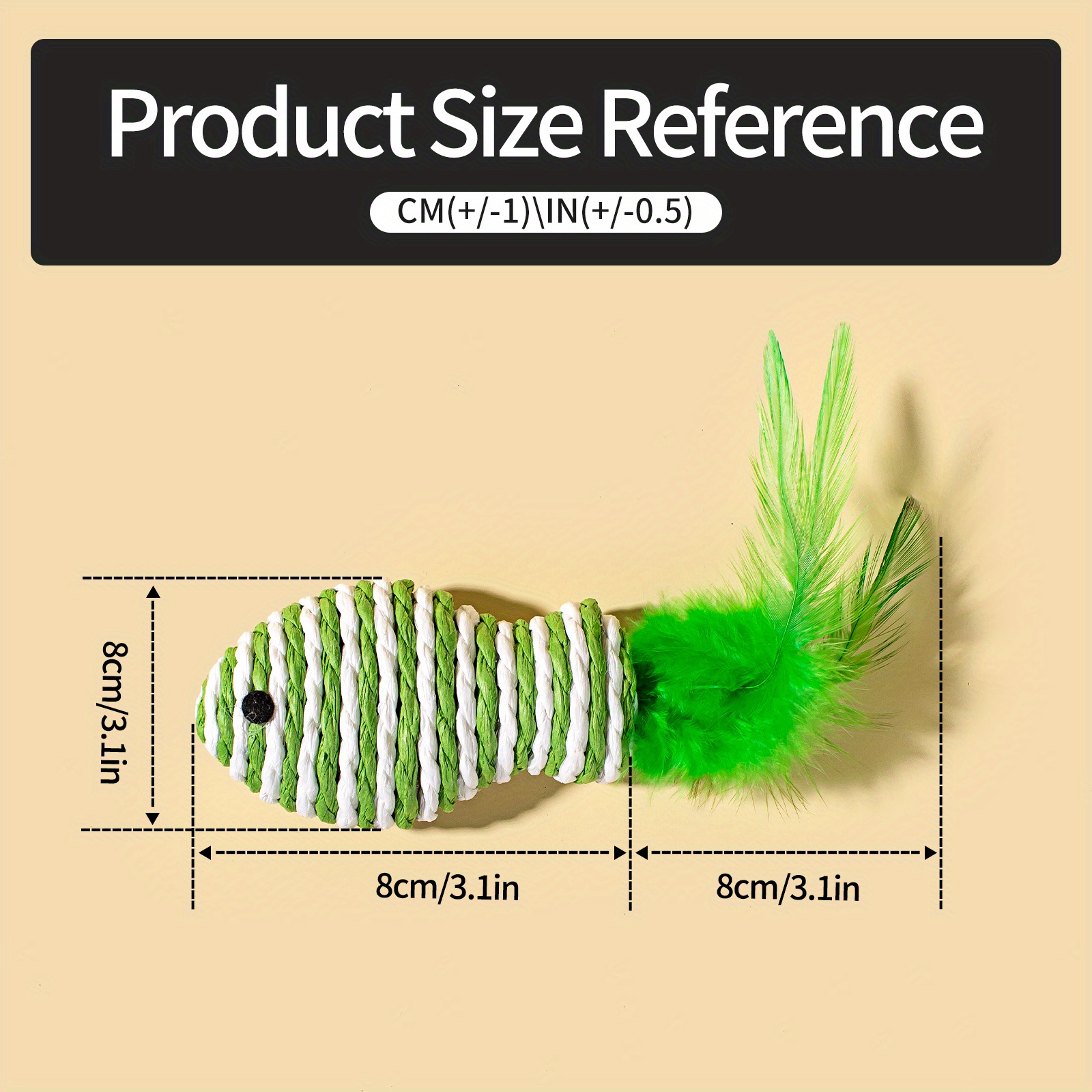 Durable Fish shaped Sisal Cat Scratch Ball Interactive Pet - Temu ...