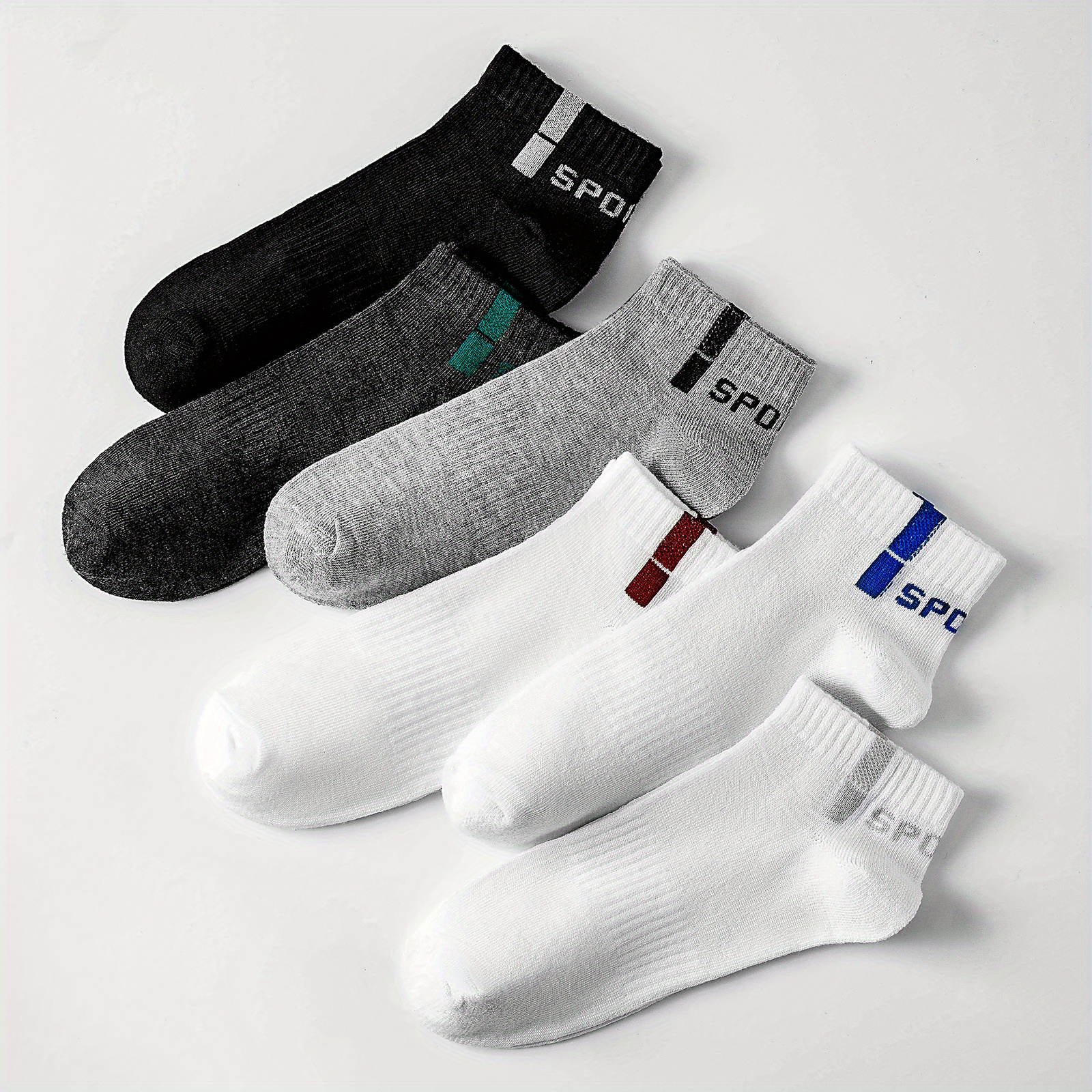 men's causal sports socks breathable soft comfy low cut - {region_name}