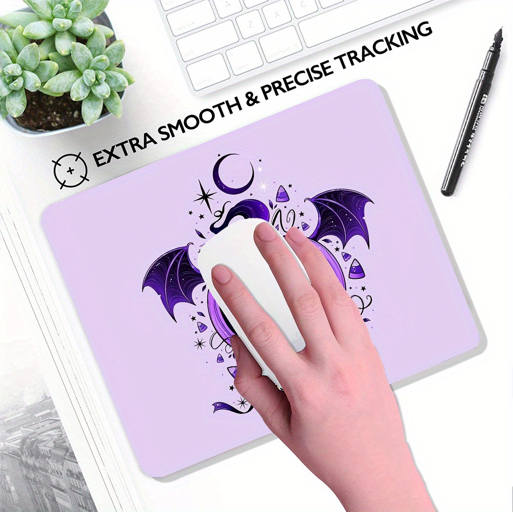 halloween devil mouse pad non slip base seam - Temu New Zealand