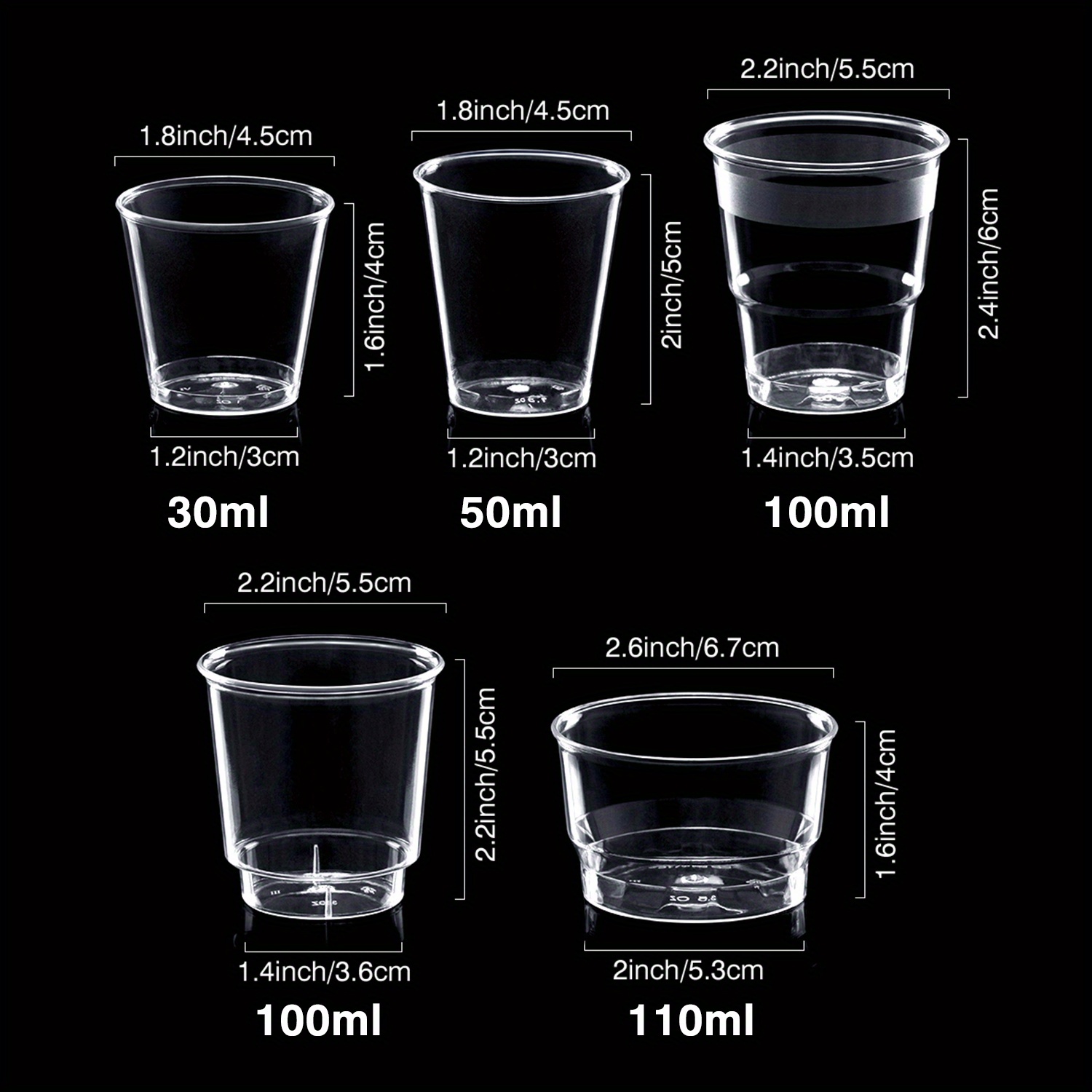 Disposable Plastic Cup Wine Tasting Parties Clean Durable Ps - Temu