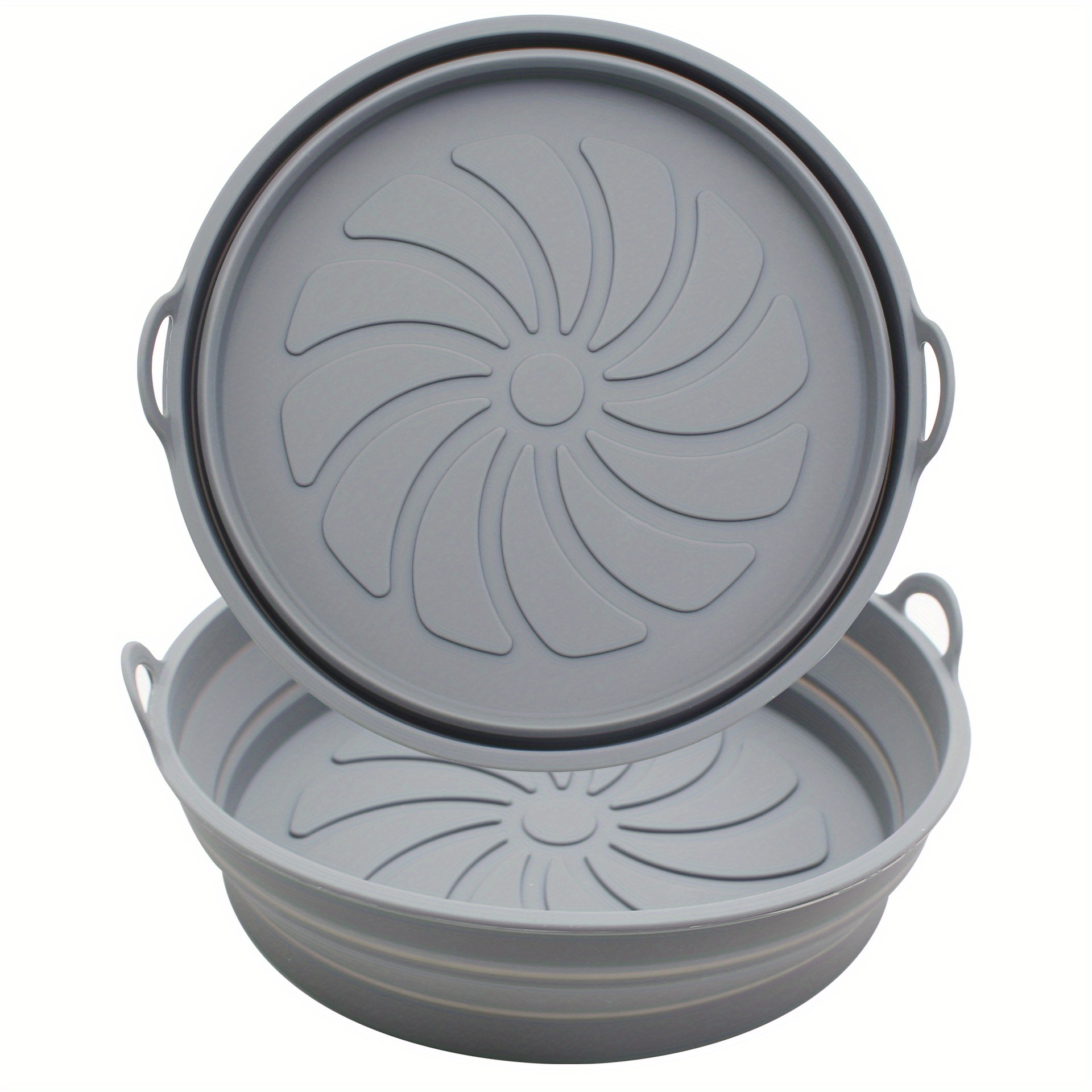 Collapsible Silicone Air Fryer Liner Foldable Air Fryer - Temu Norway