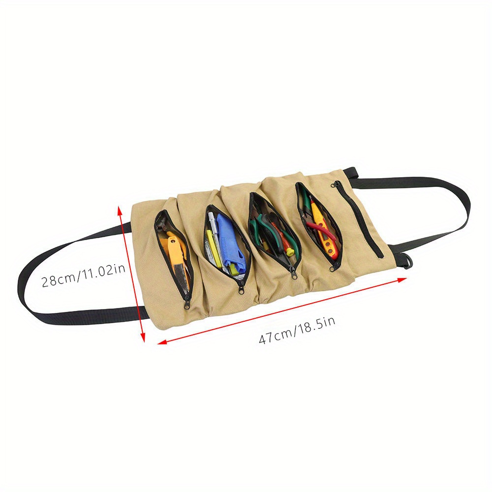 Vehicle Tool Storage Bag Hardware Tool Bag Canvas - Temu Netherlands