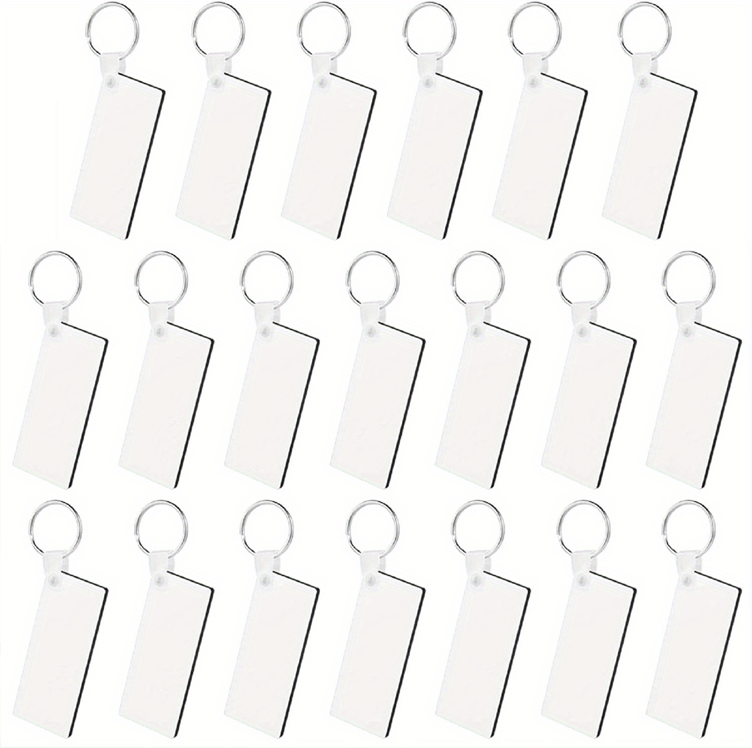 Sublimation Keychain Blanks Bulk Keychain Protective Film - Temu
