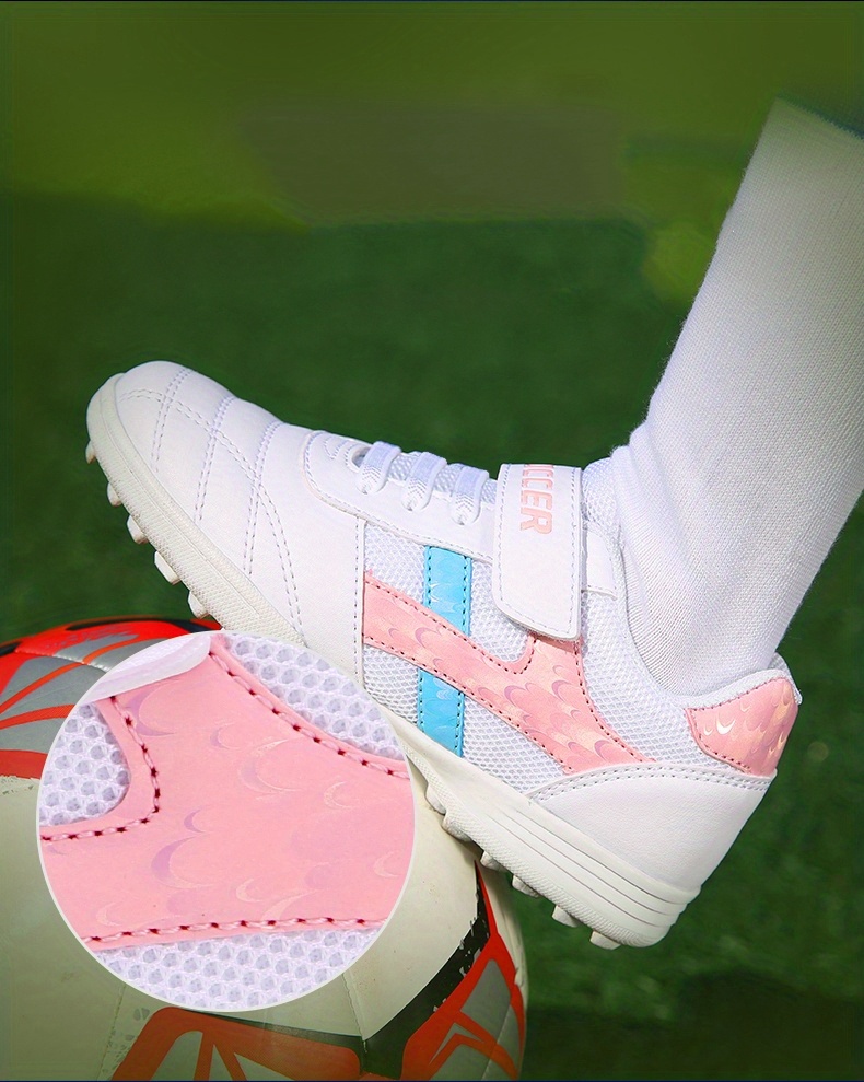 Kids Teenager Unisex Turf Soccer Shoes Professional Outdoor - Temu New ...