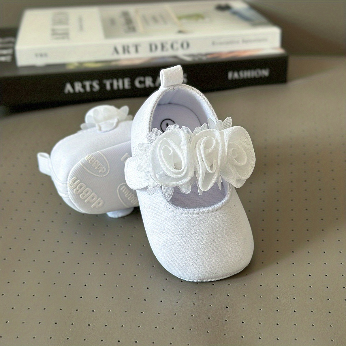 Baby Girls Floral Strap Slip Shoes Toddlers Casual - Temu Norway