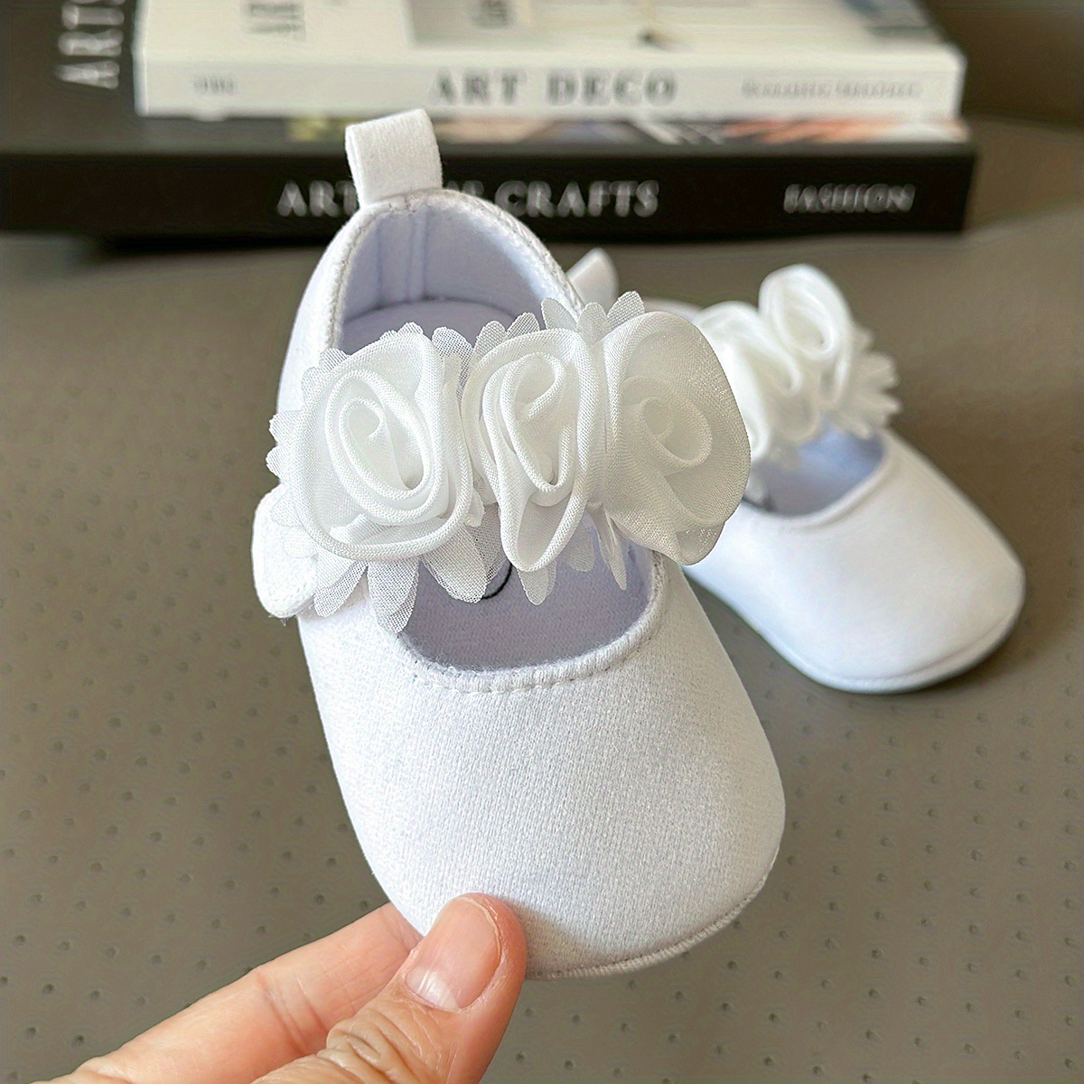 Baby Girls Floral Strap Slip Shoes Toddlers Casual - Temu Australia