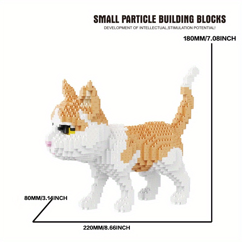 1390pcs walking cat schnauzer dachshund bull terrier poodle animal pet ...