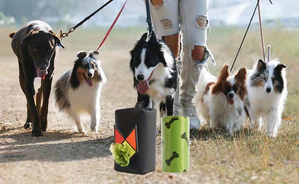 Rainbow k9 Pet Waste Bag Dispenser Dog Poop Bag Holder - Temu New Zealand