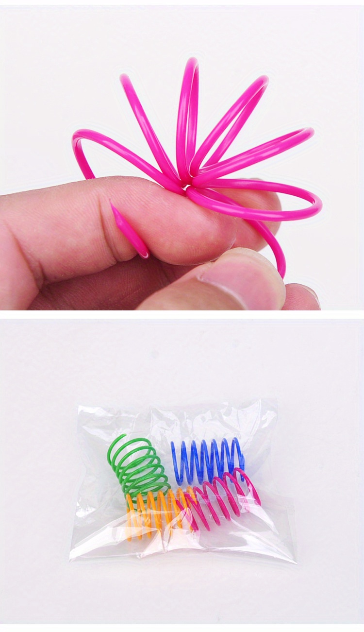 Cat Spring Toy Cat Toys Interactive Indoor Cats Bite - Temu Netherlands